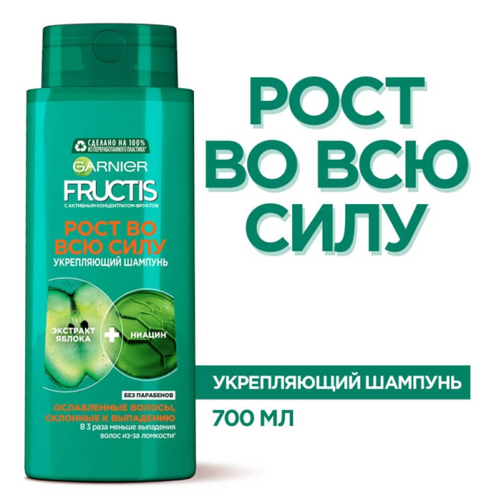 Шампунь Рост во Всю Силу 700 мл Garnier: купить у ритейлеров