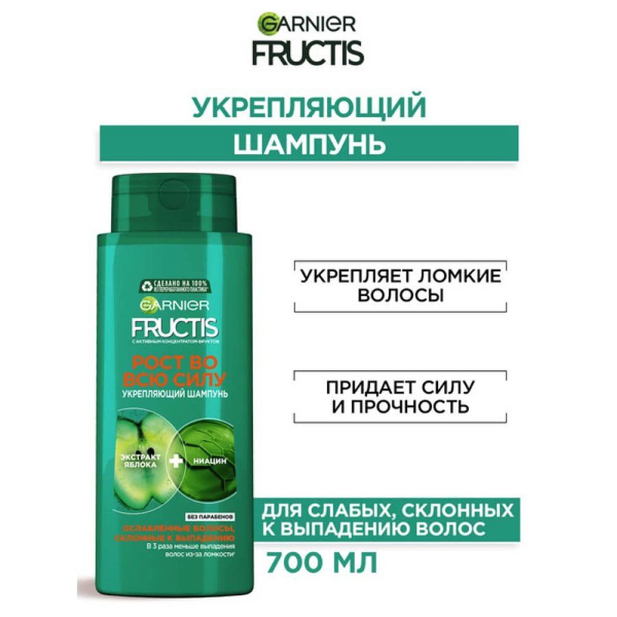 Шампунь Рост во Всю Силу 700 мл Garnier: купить у ритейлеров